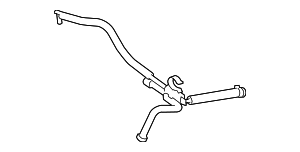 2014-2019 Ford Vacuum Hose FG1Z-9C490-F | TascaParts.com