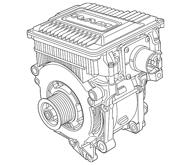 2019-2024 Ram 1500 Alternato 68623194AB | Mopar Depot