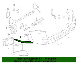 Genuine BMW 63-14-7-847-592 | Reflector - Right | FREE Shipping on Most ...