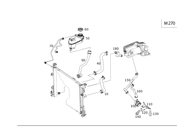 Genuine Bleed Line for 2014-2020 Mercedes-Benz | OEM Part# 246-501-03 ...