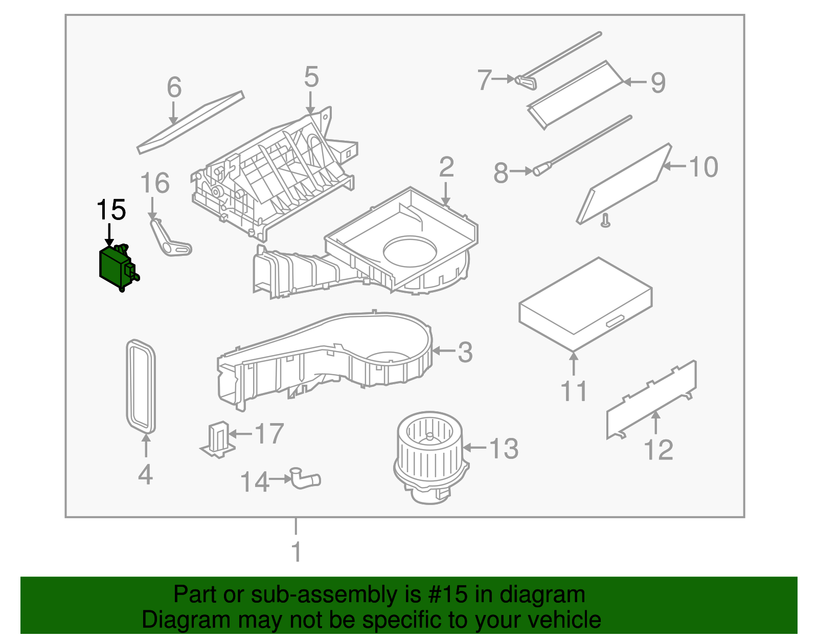 97125-3F100 - Actuator 2007-2009 Kia Amanti | Kia.Parts Store