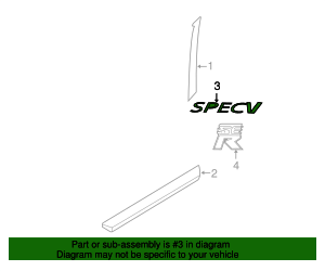 84896-ZJ61A - Nameplate - 2004-2012 Nissan Sentra | Conicelli Nissan Parts