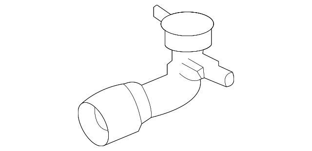 2020-2025 Toyota Filler Neck 16897-F0080 | OEM Parts Online