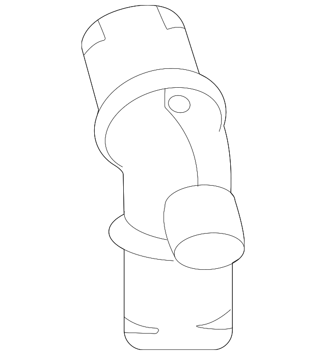 2020-2023 Toyota Radiator Coolant Hose Adapter 16577-F0050 | Toyota ...