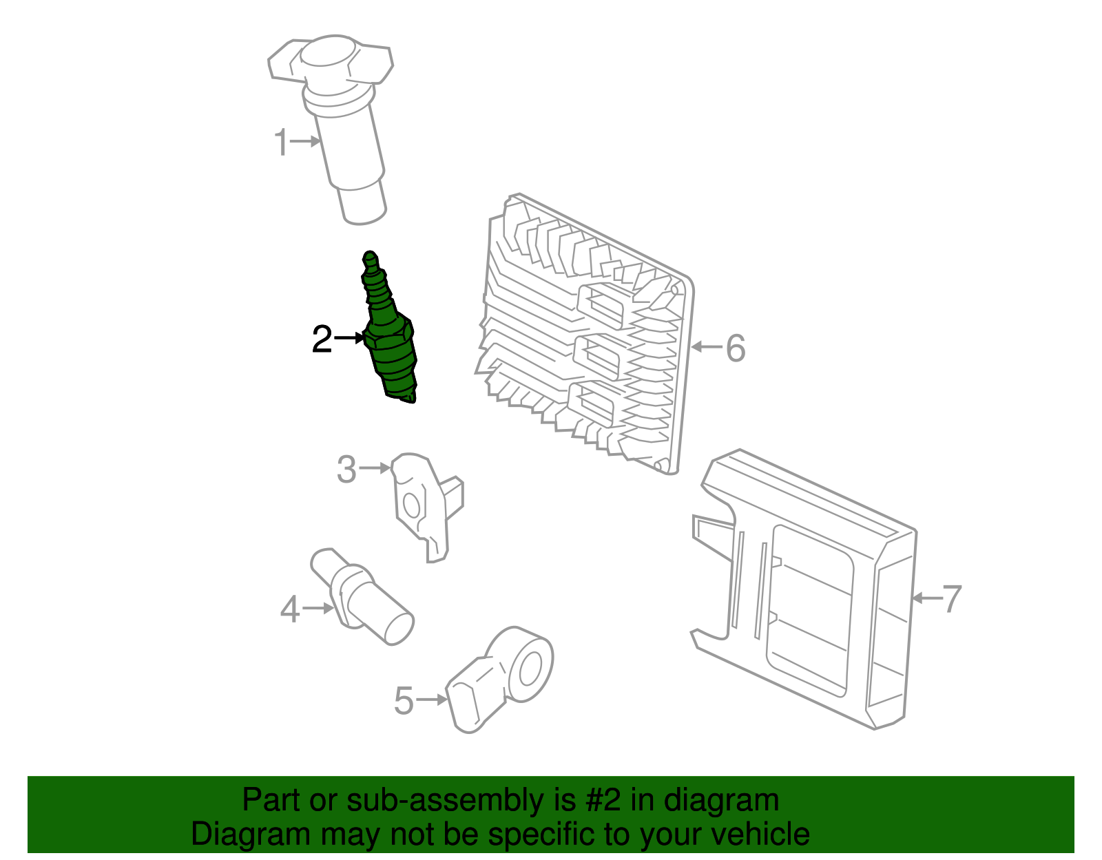 12680076 - Iridium Spark Plug GM 2014-2015 Cadillac | Parts for Sale Online