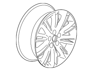39098556 - F Wheel 2021-2023 Buick Envision | GMPartsNow