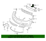 2007-2017 GM Ambient Air Temperature Sensor Bracket 15880714 GM ...