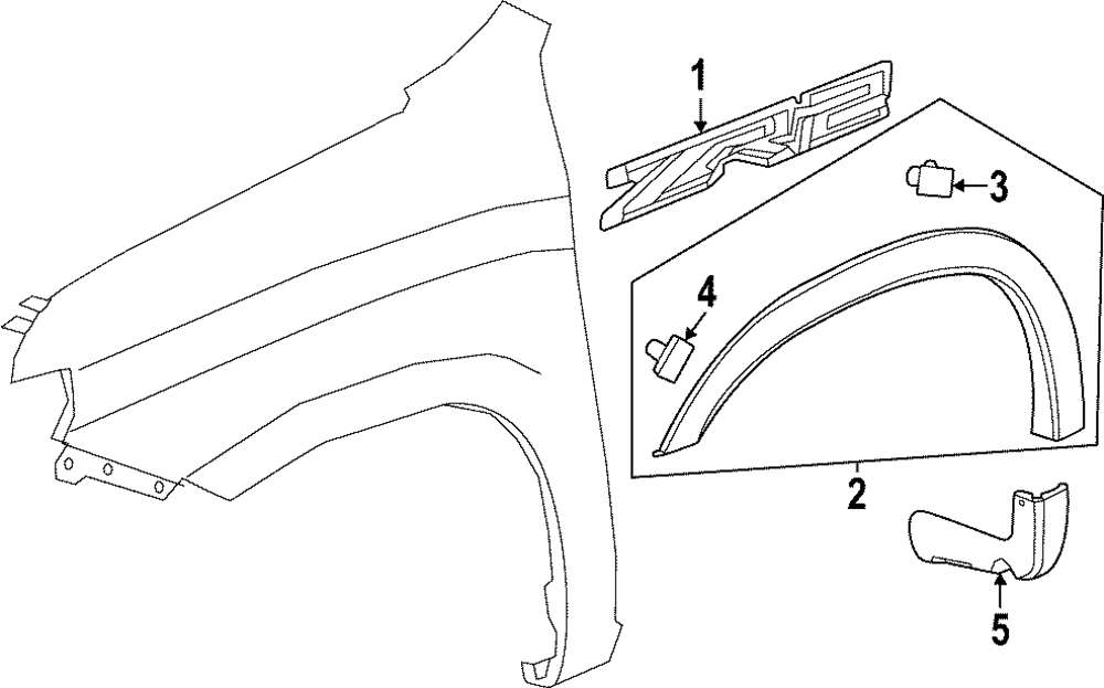 2022-2025 Chevrolet Retainer 11603600 GM | GMPartsDirect.com