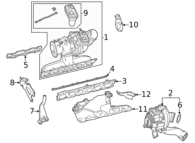 256-090-60-00 - Exchange Additional Compressor Mercedes-Benz USA Parts