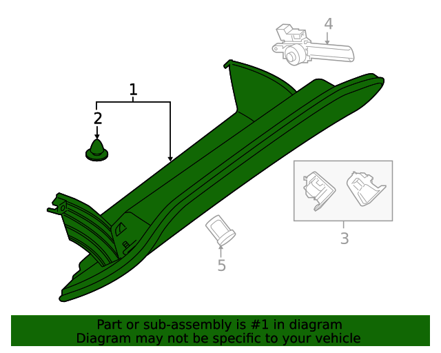 51458094257 - 2020-2023 BMW Glove Box Door (51-45-8-094-257) | BMW of ...