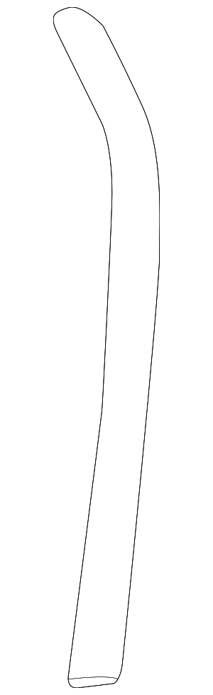 2012-2018 Ford Focus Quarter Panel Reveal Molding CP9Z-5825510-A ...