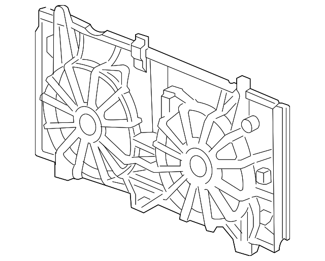 OEM 2003-2007 Honda Accord Shroud 19015-RAA-A01 | Majestic Honda ...