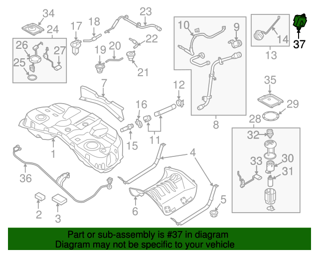 2015-2020 Hyundai Fuel Pump Controller 33041-D2000 | OEM Parts Online