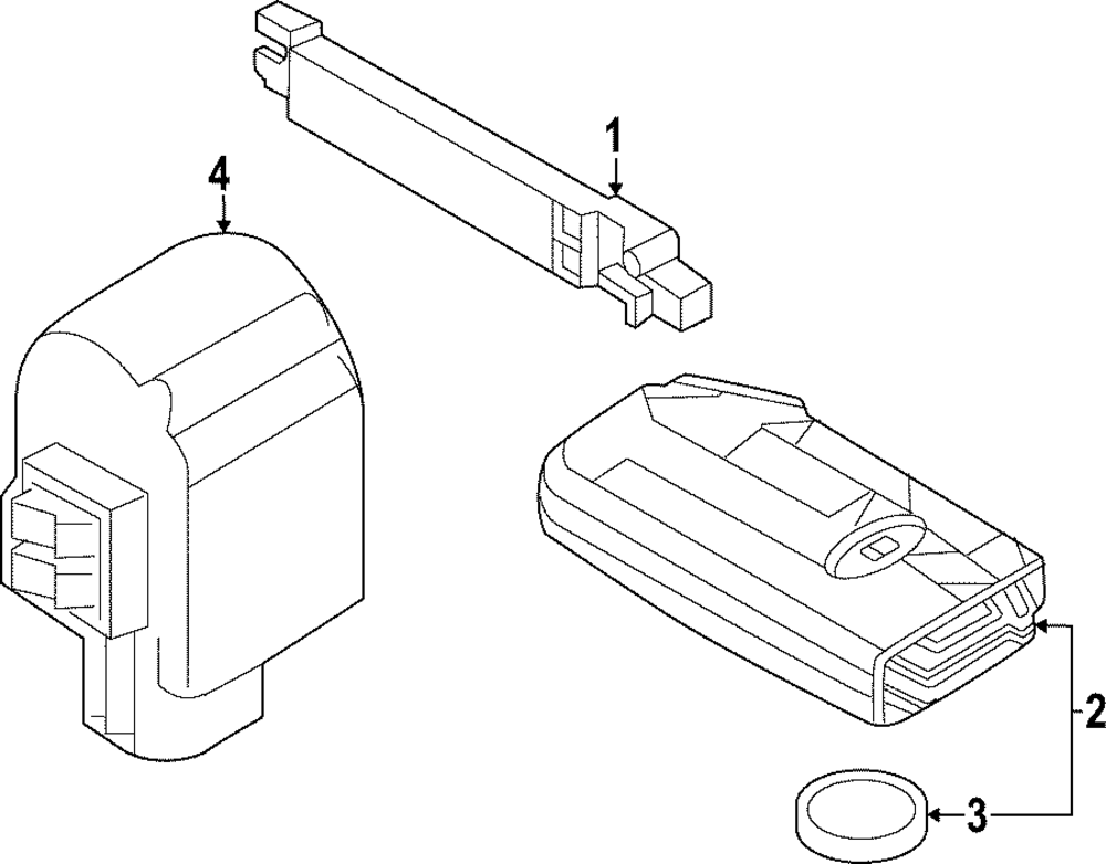 95440-P1410 - Transmitter 2025 Kia Sportage | Kia.Parts Store