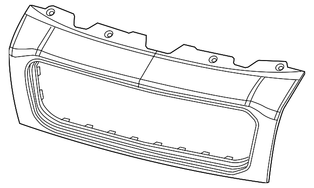 Grille Surround 6RD02TZZAA | GetOEMParts.com
