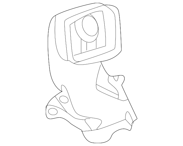 55845-62040 - Upper Duct 2021-2023 Toyota Mirai | Longo Toyota Parts