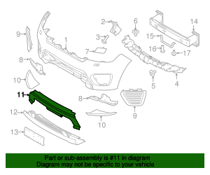 Genuine OEM Lower Cover Part# LR076646 Fits 2016-2017 Land Rover Range ...