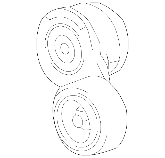 24588988 - Drive Belt Tensioner - 2017-2022 GM | OEM Parts Quick