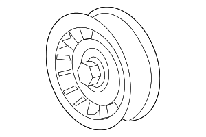 2017-2022 GM Drive Belt Idler Pulley 12662030 | GMPartsDirect.com