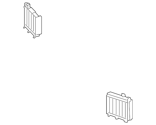2019-2023 Porsche Cayenne Radiator Shutter Assembly 9Y0-122-355-E-OK1 | OEM Parts Online