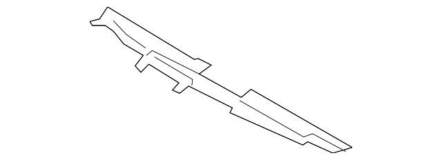 2019-2023 Porsche Cayenne Radiator Support Air Deflector 9Y0-129-251-D | Sunset Porsche Parts