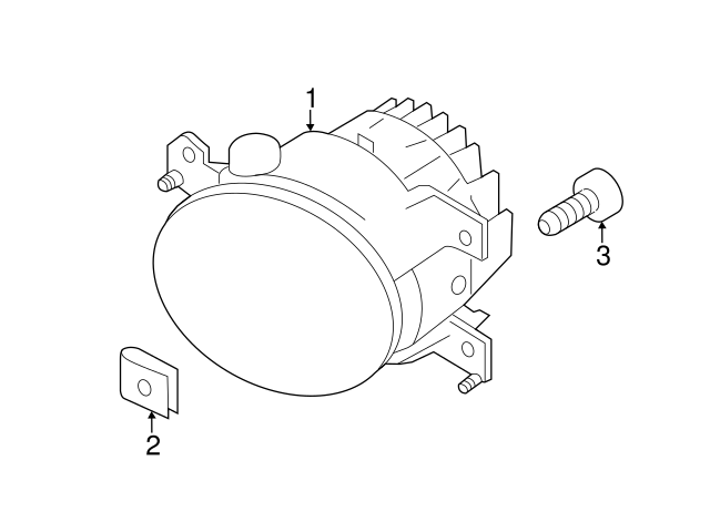 2019-2020 Infiniti Fog Lamp Assembly 26155-8990C | Infiniti Parts Online