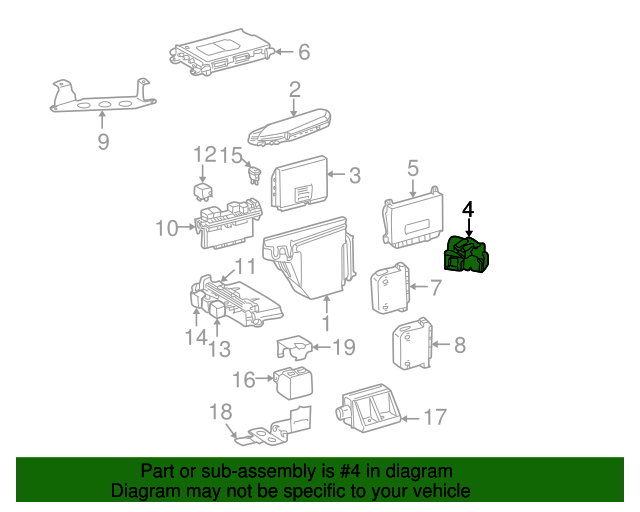 203-820-24-26 - Headlight Control Module 2001-2007 Mercedes-Benz ...