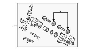 58310-A9A00 - Caliper 2015-2021 Kia Sedona | Kia.Parts Store