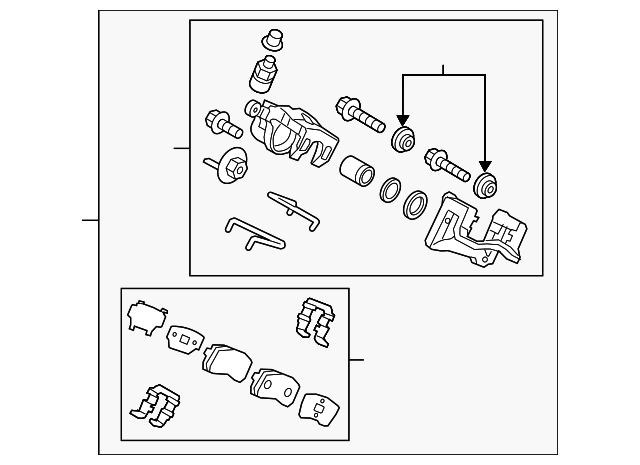58230-A9000 - Caliper Assembly 2015-2021 Kia Sedona | Kia.Parts Store