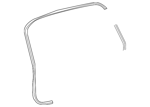 2021-2024 Toyota Sienna Body Weather-Strip 67881-08040 | OEM Parts Quick