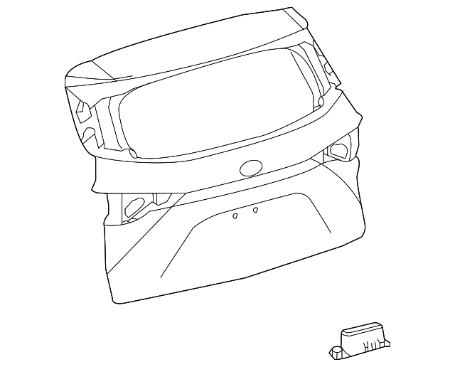 2021-2024 Toyota Sienna Lift Gate 67005-08170 | Toyota Parts Center