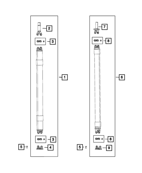 Drive Shaft for 2022 Ram 1500 | Mopar eStore