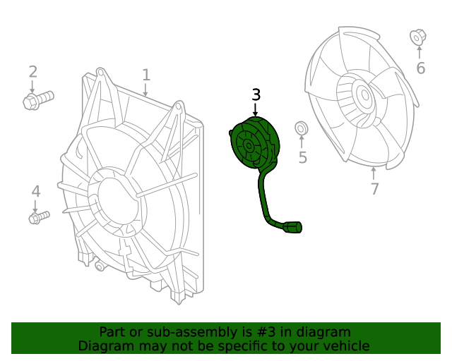 2019-2021 Honda Insight Motor, Cooling Fan 19030-6L2-A02 | OEM Parts Online