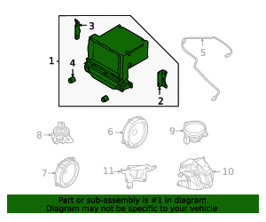96160-Q4210 - Radio 2019-2021 Kia | Kia.Parts Store