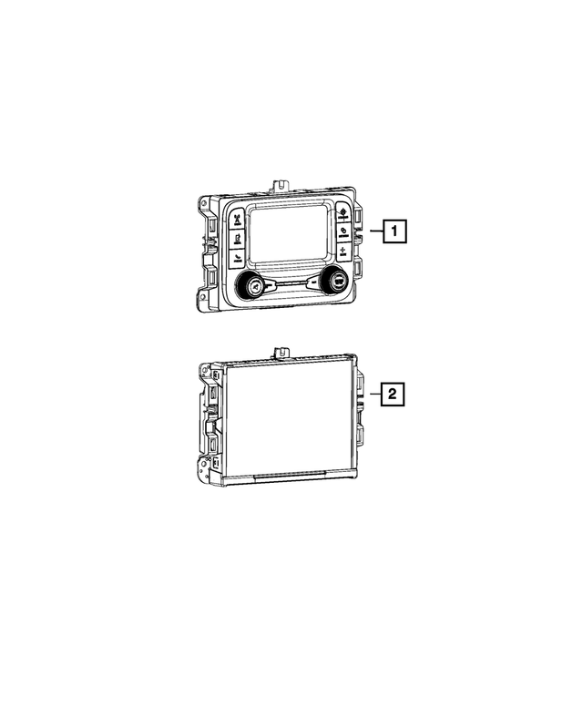 2024 Ram 1500 Classic Multi Media Radio 68615180AB | Mopar eStore