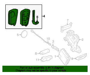 13544034 - Remote Control Door Lock and Theft Deterrent Transmitter ...