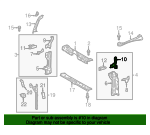 52144-F4010 - Support Bracket - 2018-2022 Toyota C-HR | OEM Genuine ...