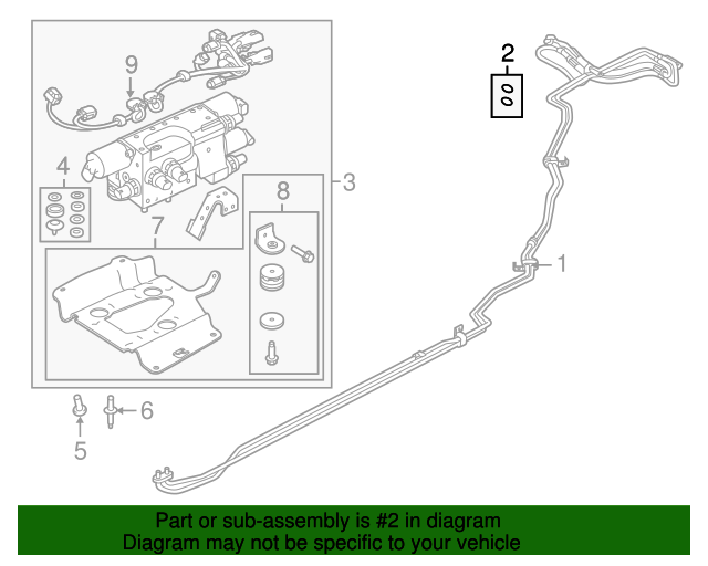 2013-2022 Land Rover Tube Seal Kit LR085487 | Land Rover Parts Direct