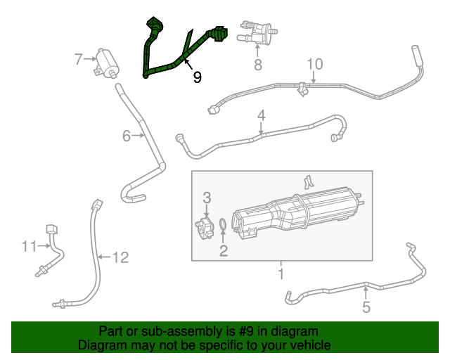 2010-2020 Mopar Vacuum Harness 55398339AE | TascaParts.com