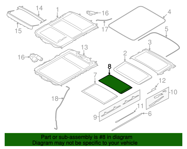 54102994057 - 2013-2015 BMW X1 Sunshade (54-10-2-994-057) | BMW of ...