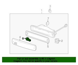 1984-2004 Subaru Bulb 784920020 | Subaru Parts For You