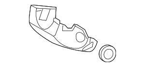 84852-1F000UB - Lower Column Cover 2005-2010 Kia Sportage | Kia.Parts Store