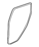 72815-T7W-A01 - Seal, Rear (Inner) - 2016-2020 Honda HR-V | Genuine ...