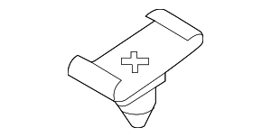 51357453313 - 2013-2019 BMW Pillar Trim Retainer (51-35-7-453-313 ...