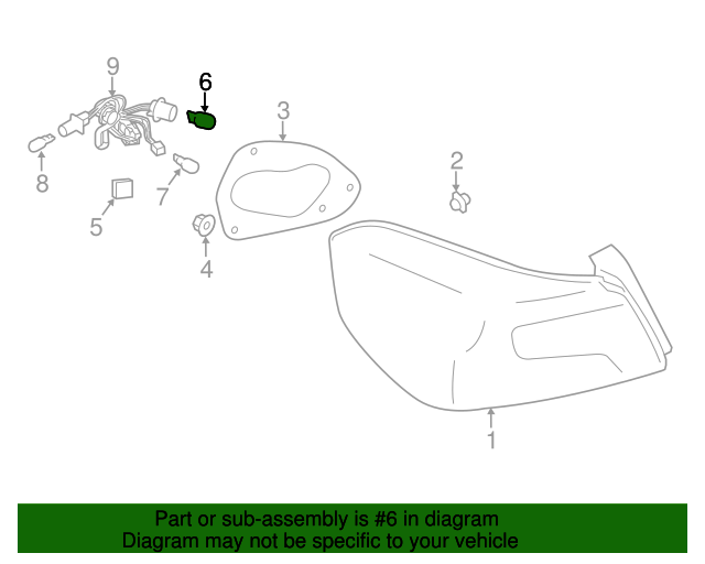 2009-2021 Subaru MARKER LAMP BULB [ Amber Color, Dual Filament ...