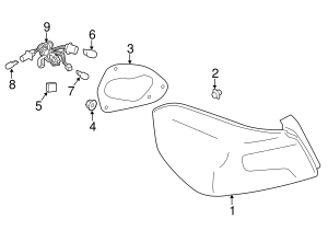 2009-2021 Subaru MARKER LAMP BULB [ Amber Color, Dual Filament ...