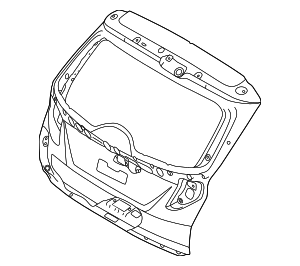 2022-2024 Hyundai Tucson Lift Gate 72800-N9030 | Conicelli Hyundai