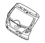 2022-2024 Hyundai Tucson Lift Gate 72800-N9030 | OEM Parts Online