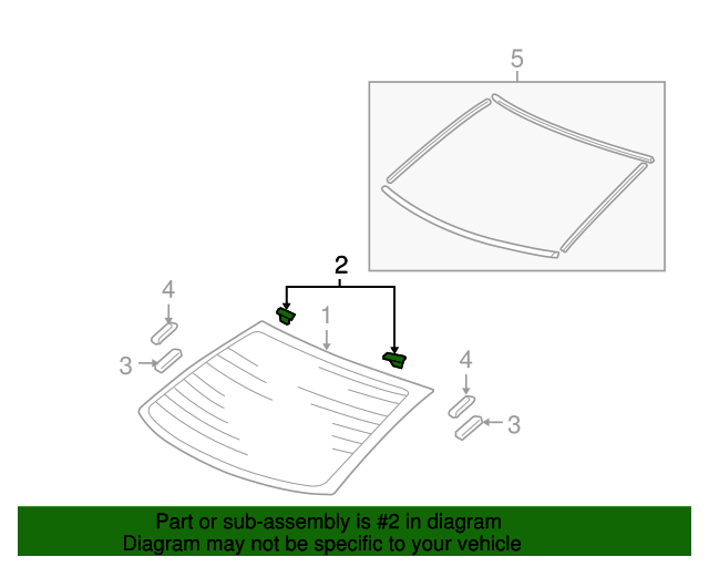 91568-SFA-003 - Fastener A Front Windshield - 2006-2011 Honda Civic ...