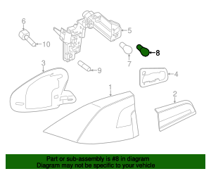 1995-2022 Volvo Bulb 989842 | TascaParts.com